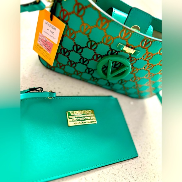 Valentino | Bags | Valentino By Mario Valentino Kai Logo Monogram ...